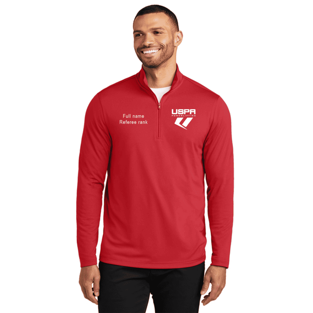 Unisex Referee Quarter Zip - USPA